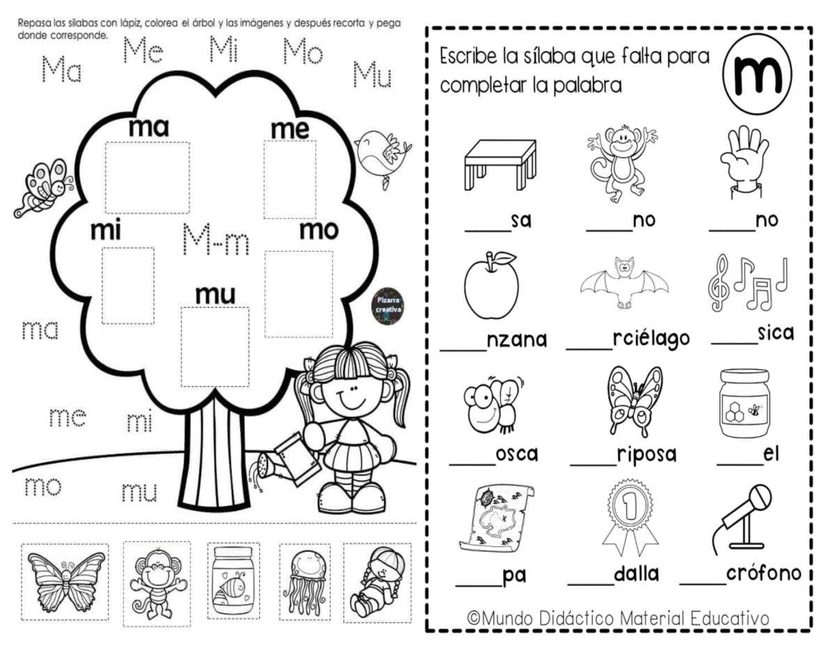 Independencia 081601 - Material primaria - Repasa las silabas con lápiz ...