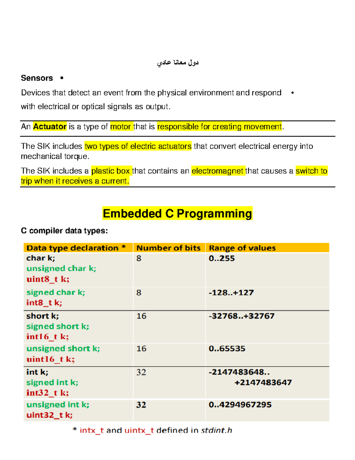Embedded Systems In Iot Part 3 دول معانا عادي Sensors Devices That Detect An Event From The 0579