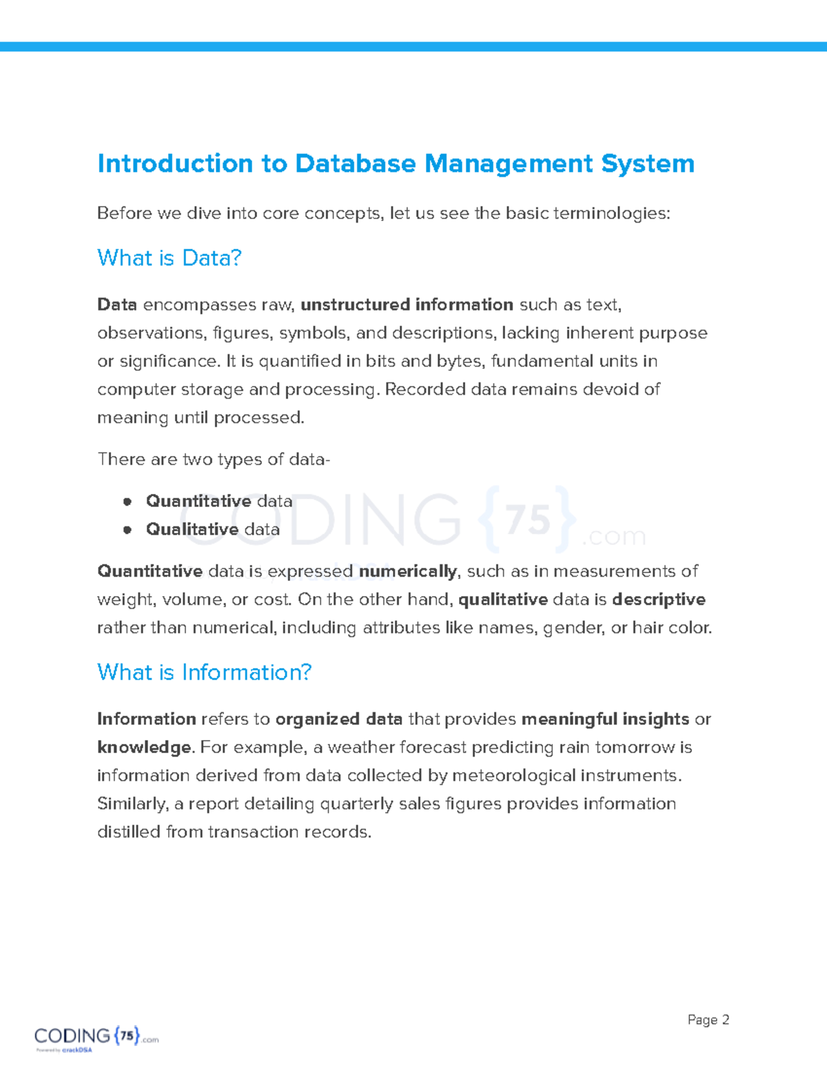 Database Notes Complete - Introduction to Database Management System ...