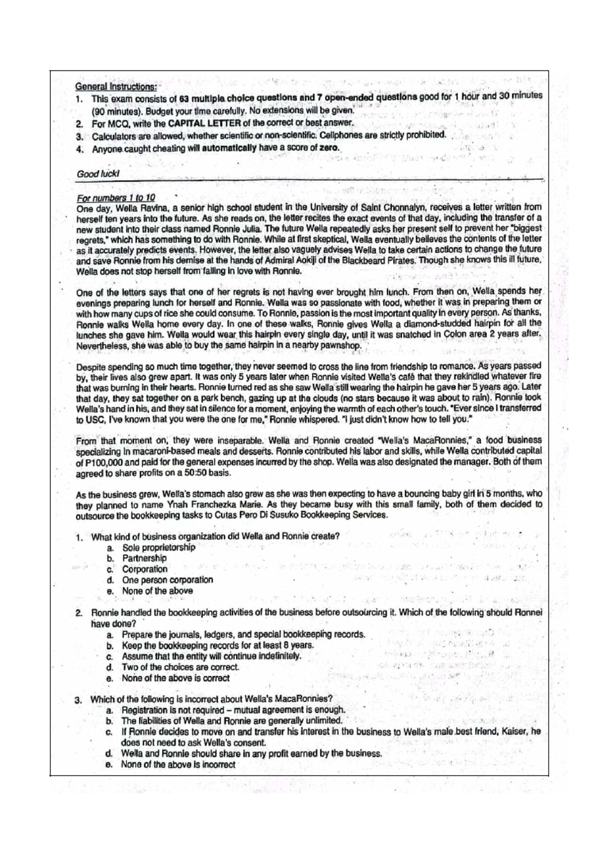 ART Review ART Review - What would the journal entry be for a company ...