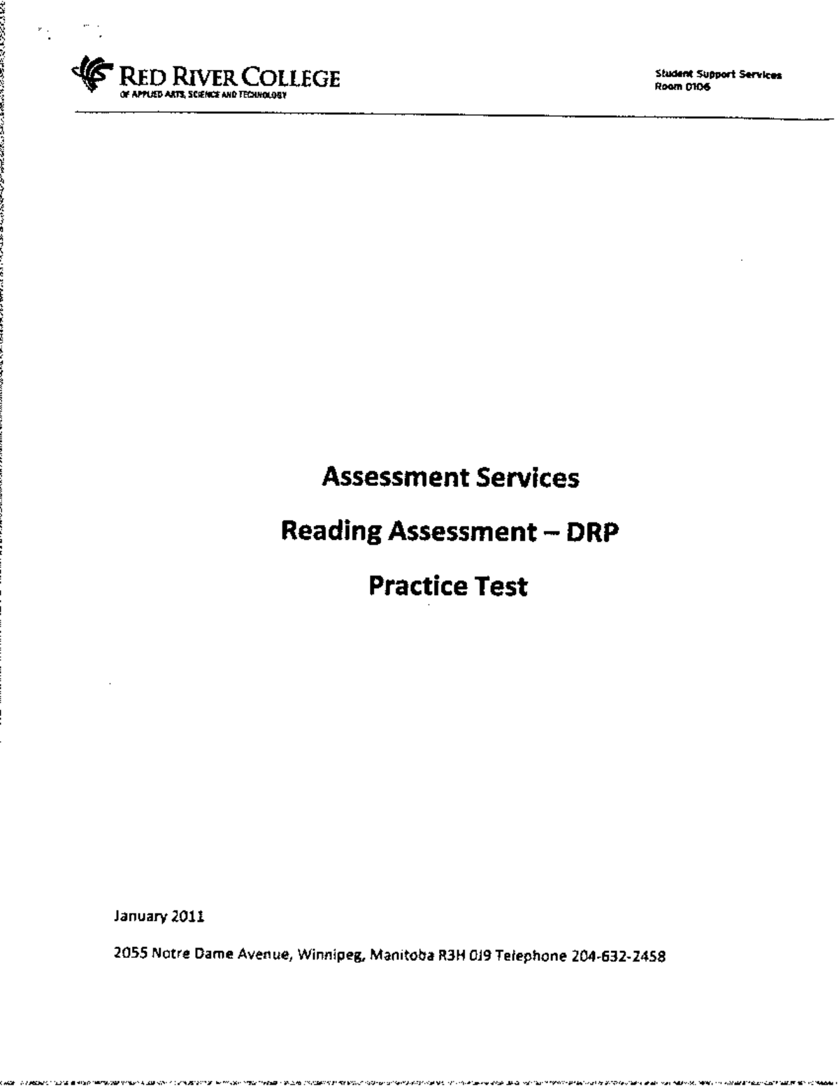 DRP practice Test for Red - C zC 3 m m mzC I If I I 12 Created by ...