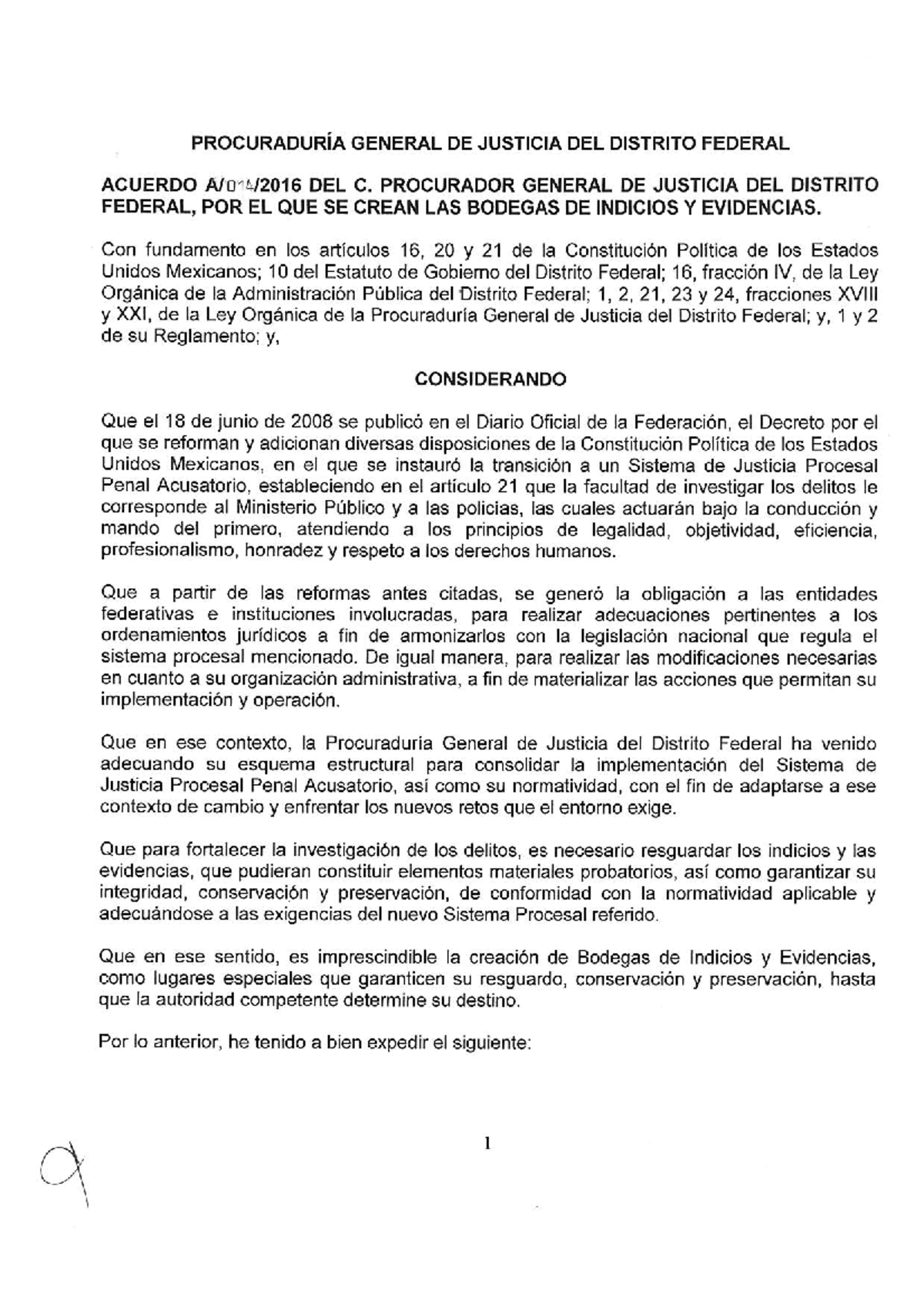 Bodega de indicios - sea util - Criminalística - Studocu