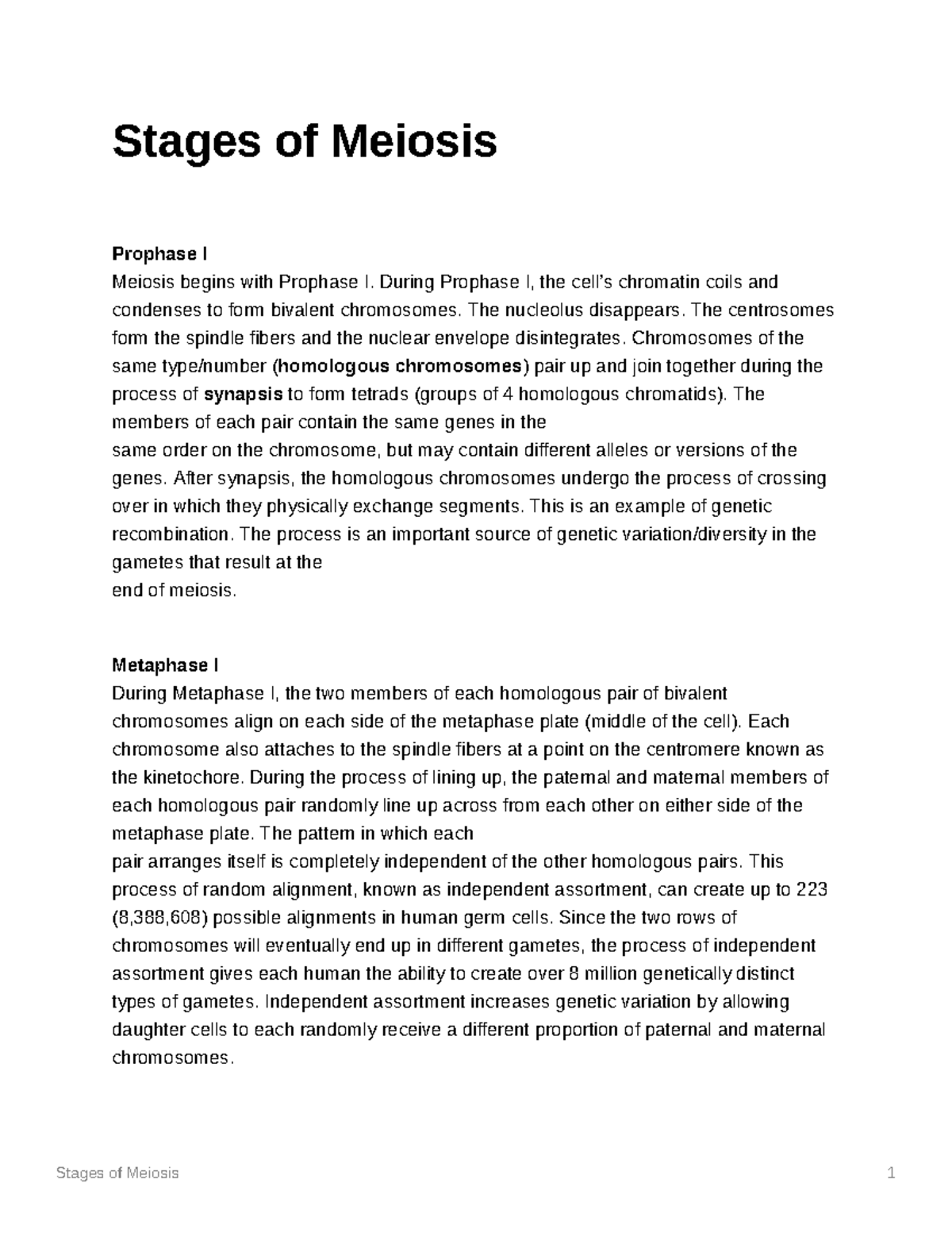 Stages Of Meiosis In Class Notes Stages Of Meiosis 1 Stages Of stages-of-meiosis-in-class-notes-stages-of-meiosis-1-stages-of