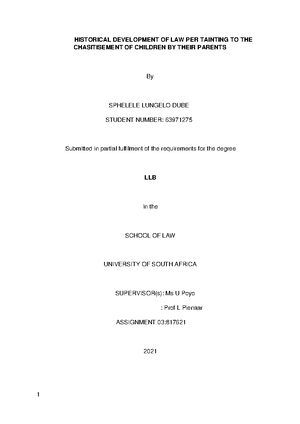 Lju4802 exam - 2022 PROFESSIONAL ETHICS LJU4802, MAY/JUNE PORTFOLIO ...