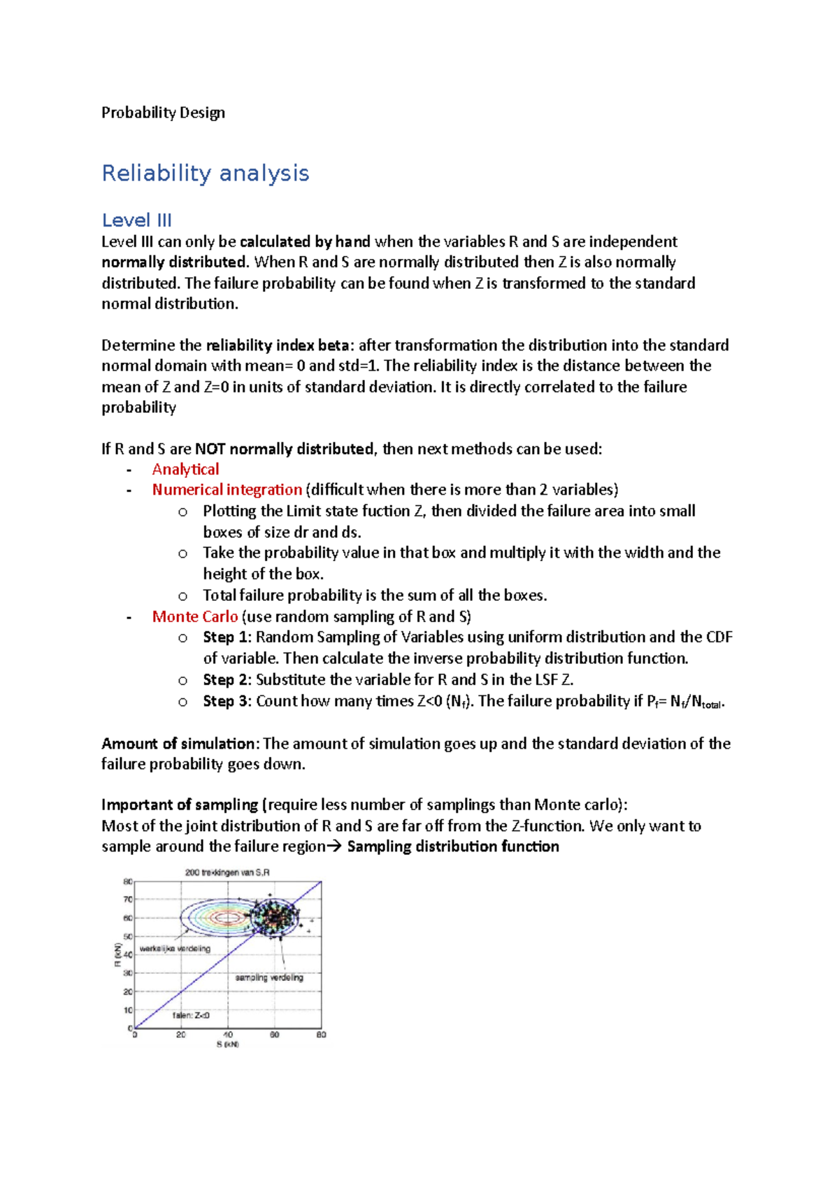 Probability Design - Samenvatting - Probability Design Reliability ...