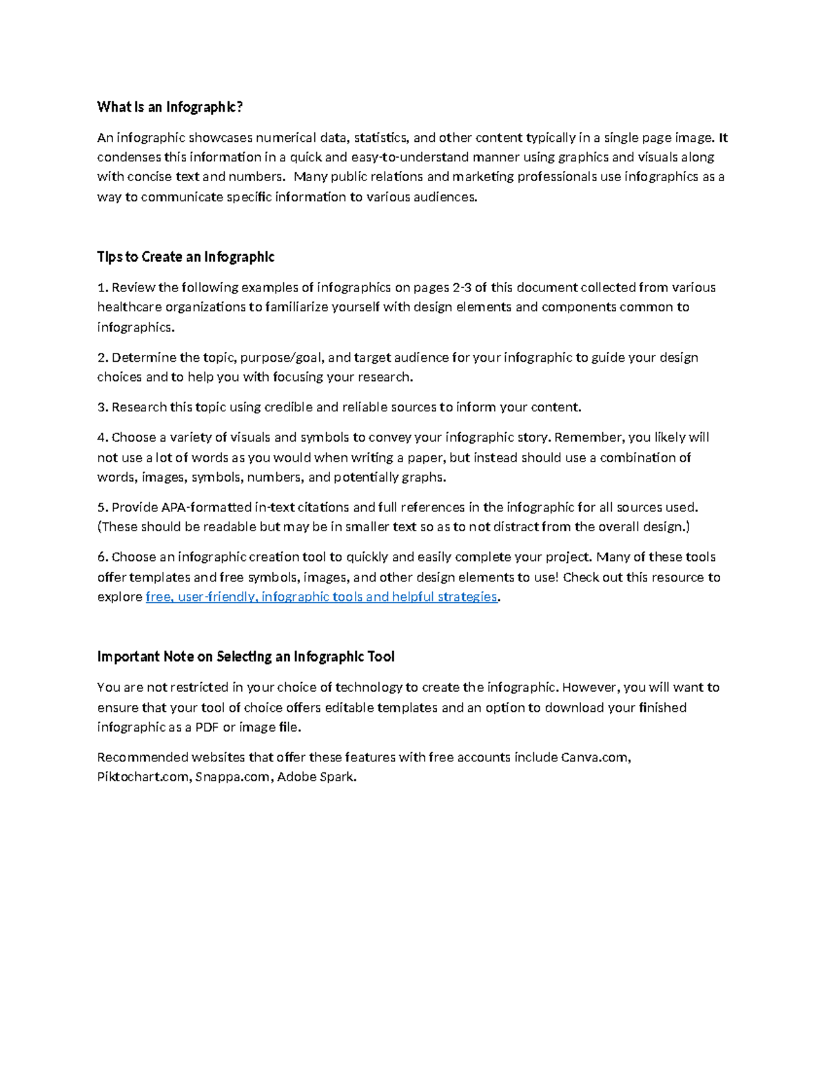 Visual Communication Assignment Support - What is an Infographic? An ...