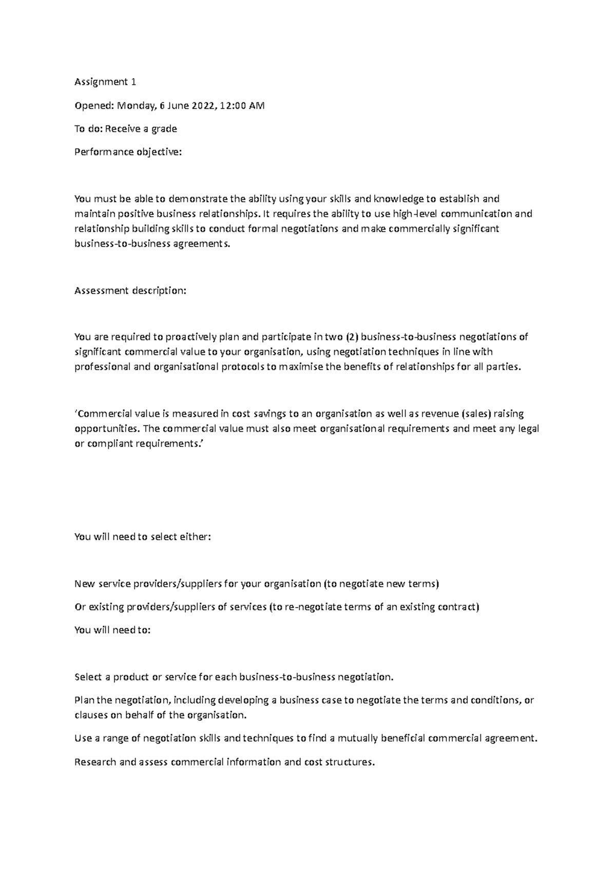 Assignment 1 - ABC - Assignment 1 Opened: Monday, 6 June 2022, 12:00 AM ...