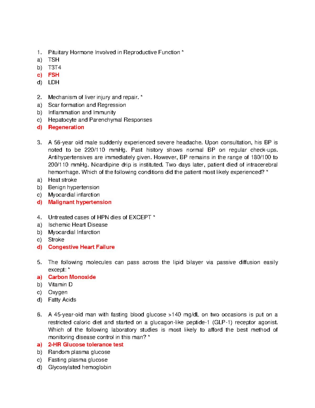 Medical of Oculoplastics and orbit Exam Part 1 - Pituitary Hormone ...