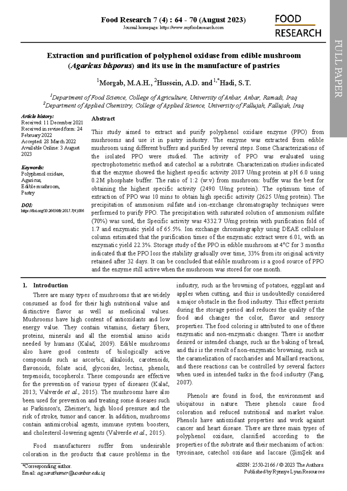 9 fr-2022-006 morgab - Student at GC UNIVERSITY LAHORE PAKISTAN ...