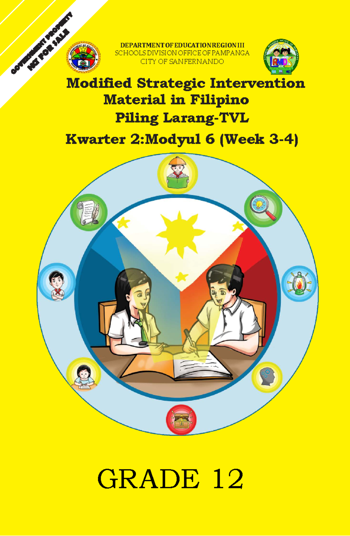 Fil12 TVL Piling Larang Module 6 Week 3-4 (13 pages) - DEPARTMENT OF EDUCATION REGION III ...