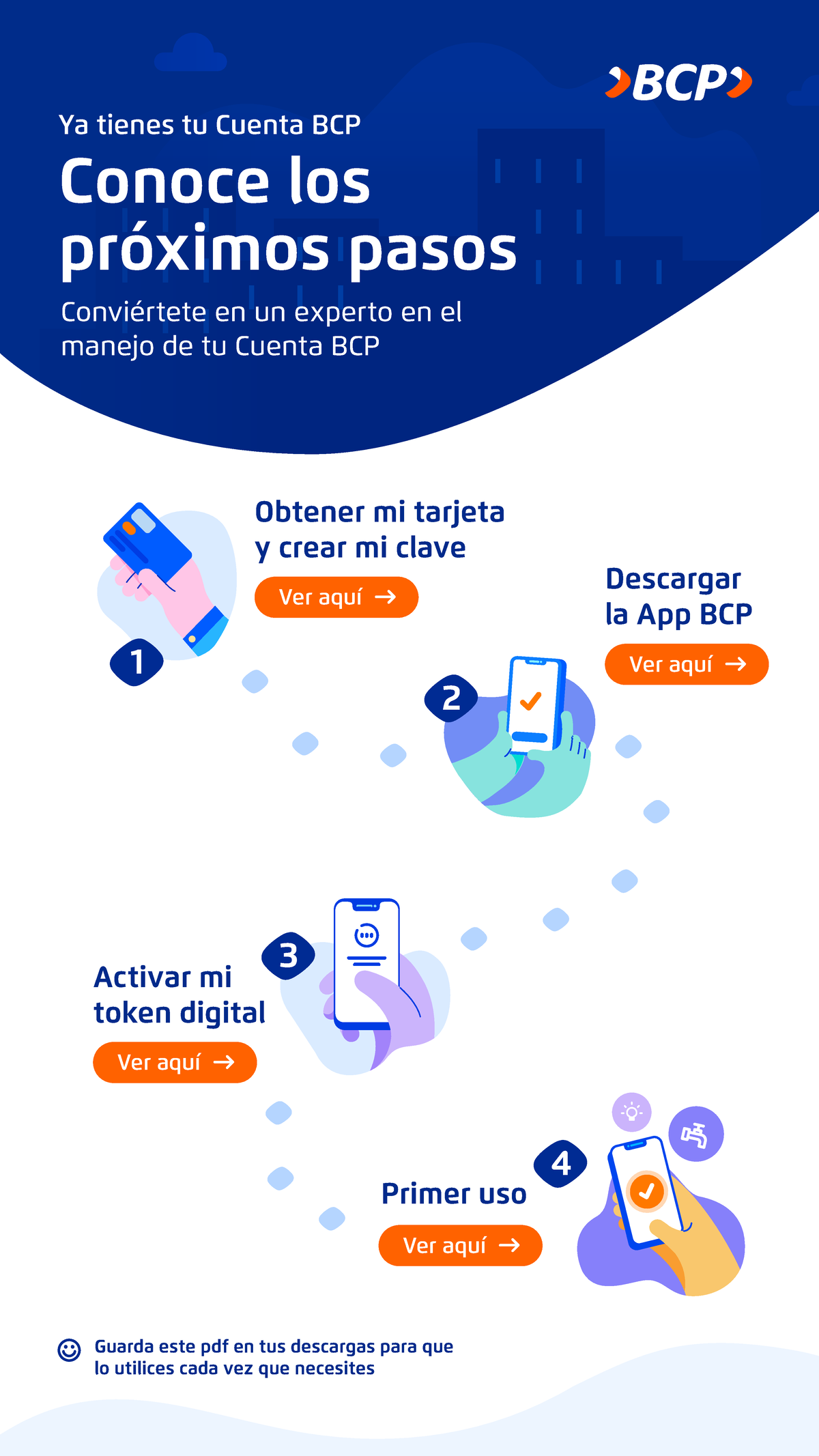 Guia - Ppt - Ya tienes tu Cuenta BCP Guarda este pdf en tus descargas para que lo utilices cada ...