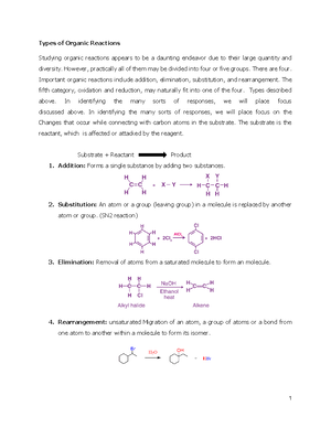 Organic chem notes - 1. Learning OrgChem Organic Chemistry: Carbon ...