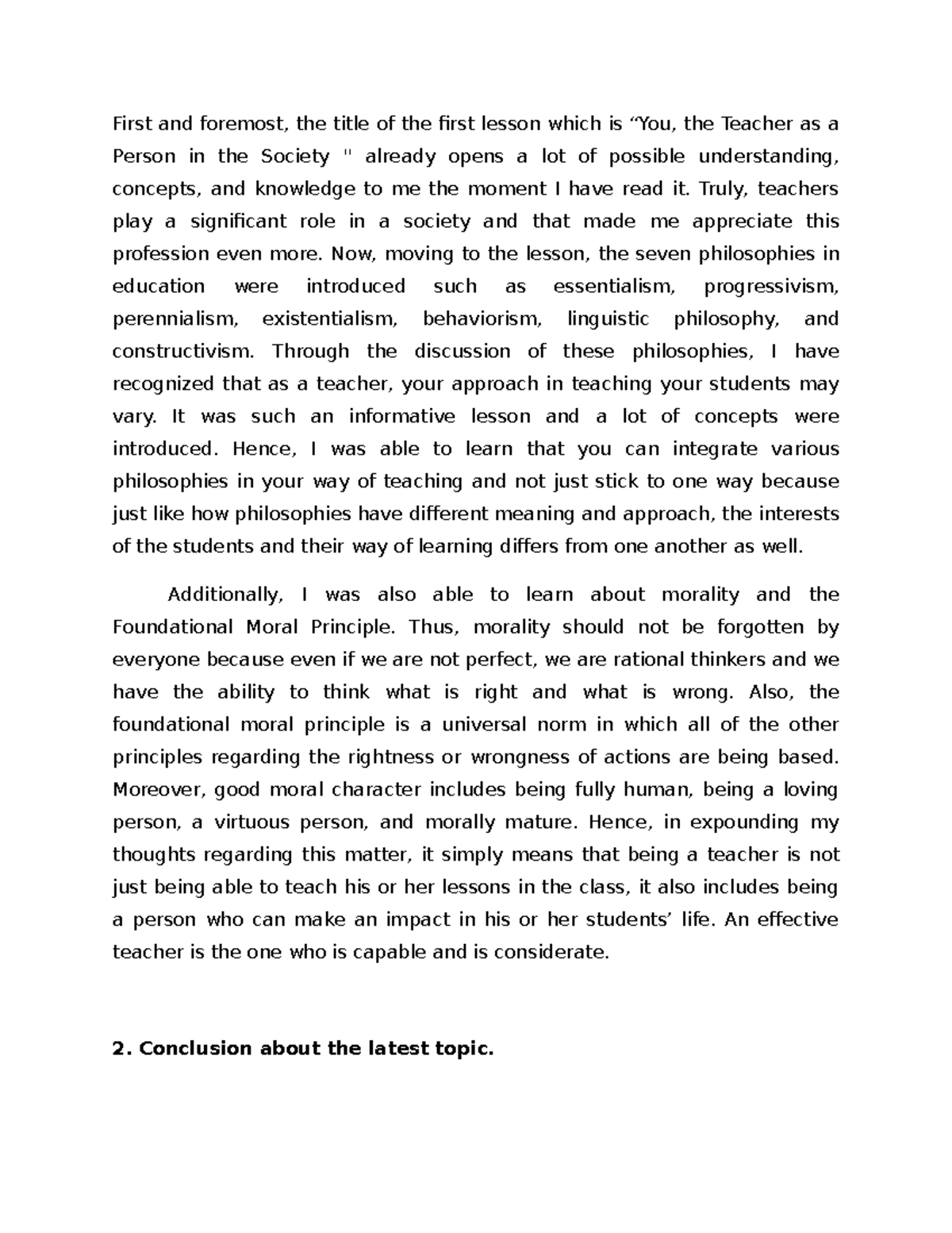 Effective Teaching Strategies For The Classroom - First and foremost ...