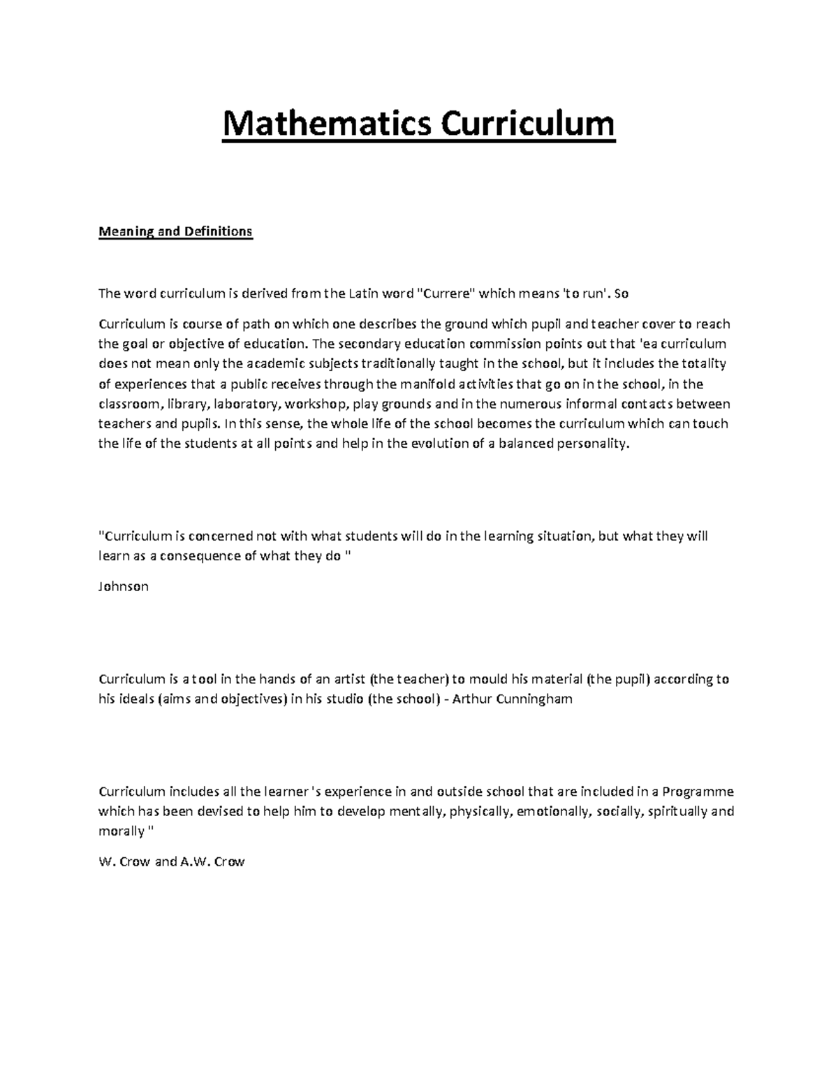 Mathematics Curriculum Mathematics Curriculum Meaning And Definitions mathematics-curriculum-mathematics-curriculum-meaning-and-definitions