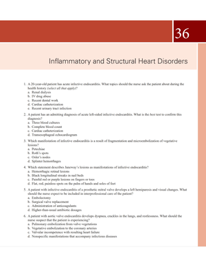 Module 10 study guide - NUR 4385 Adult Health III Theory Module 10: Select Endocrine Issues ...