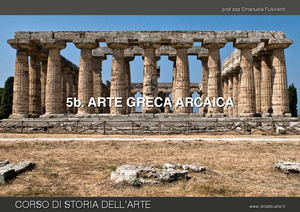 5c arte greca classica - prof Emanuela Pulvirenti 5c. ARTE GRECA ...