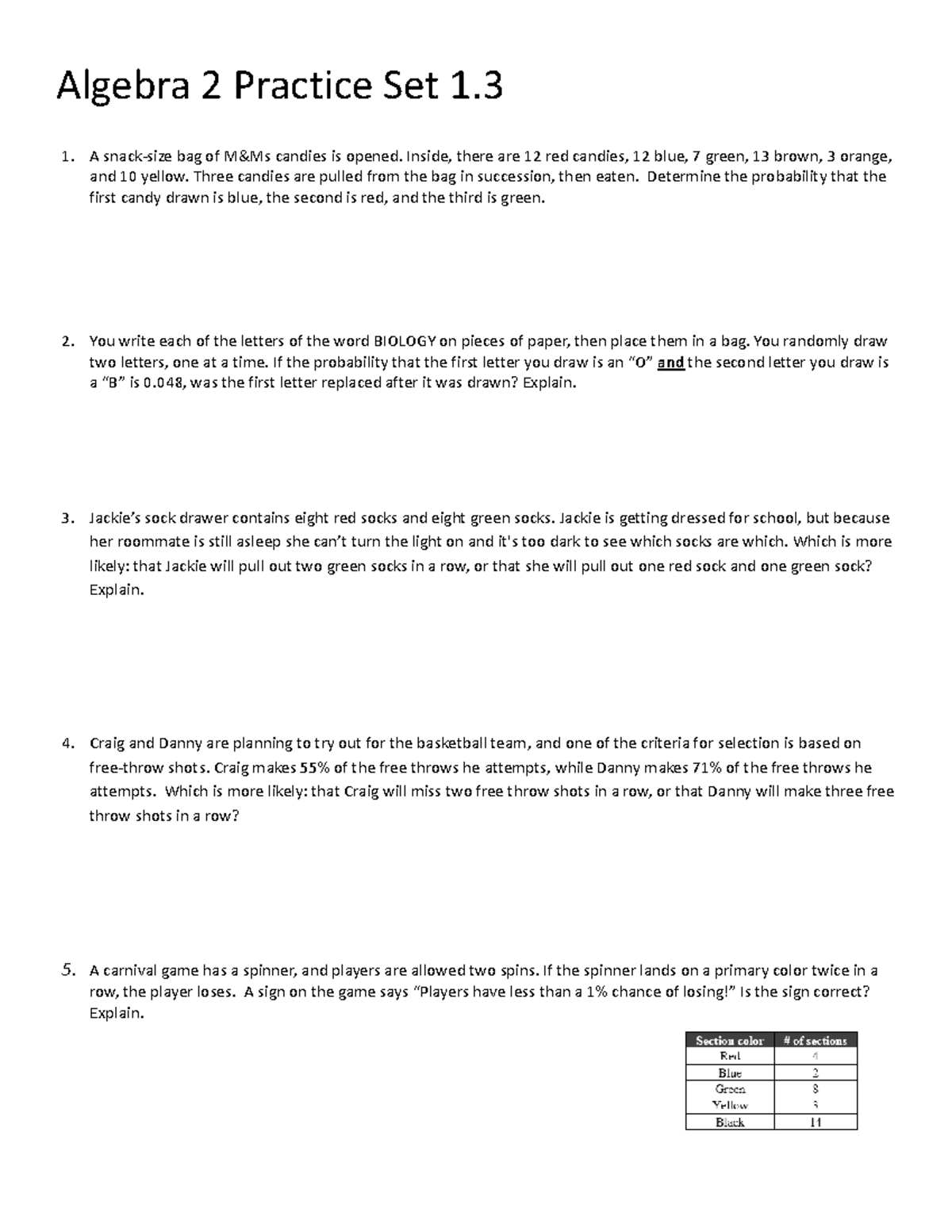 1 - Algebra 2 is the third math course in high school and will guide ...