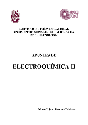 Manual DE PRÁ Cticas DE ElectroquíMICA II - INSTITUTO POLITÉCNICO NACIONAL UNIDAD PROFESIONAL ...