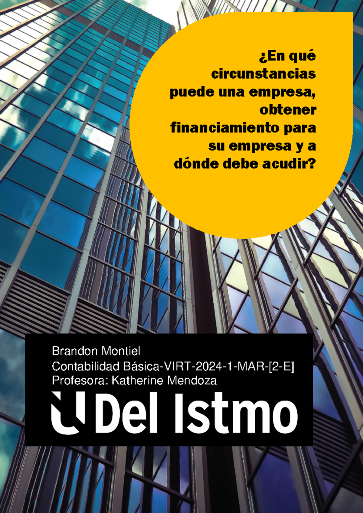 Actividad 3 Contabilidad Básica - Brandon Montiel Contabilidad Básica ...