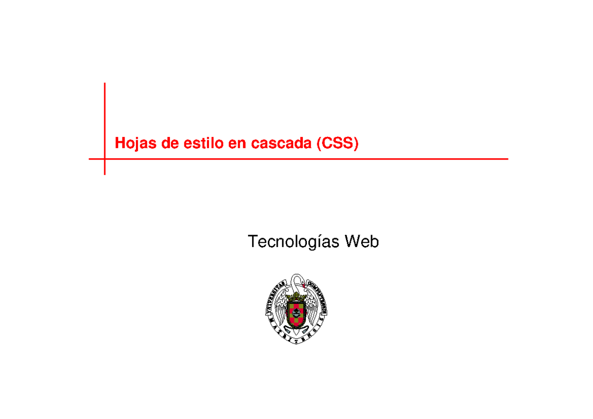 Tema4-CSS - apuntes css - Tecnologías Web Hojas de estilo en cascada ...