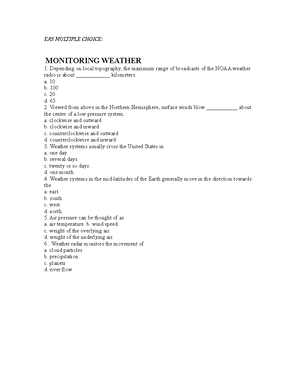 12 Hurricanes - Multiple Choice Questions and Answers - 11 HURRICANES ...