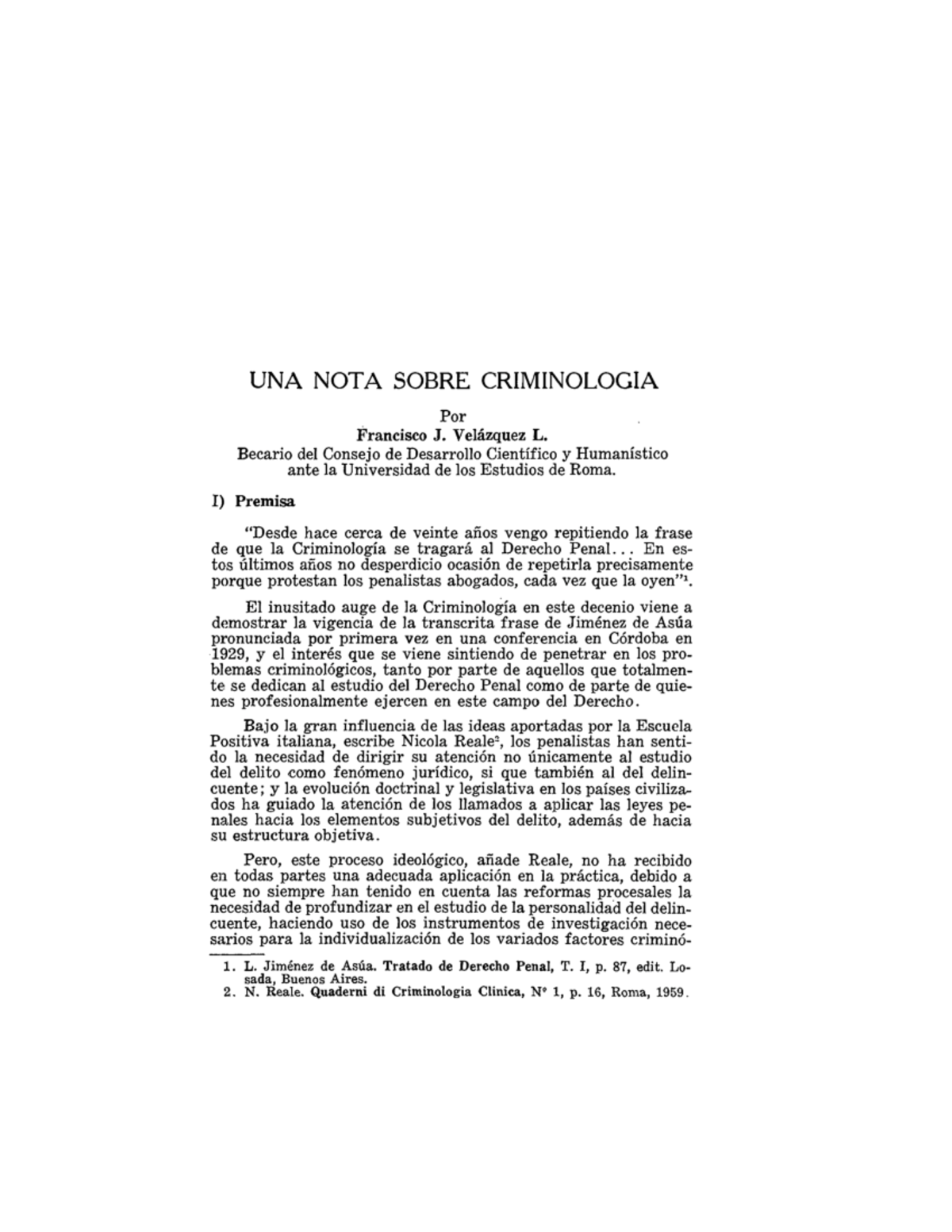Rucv 1963 25 65-86 - nociones generales - U N A N O T A S O B R E C R I ...