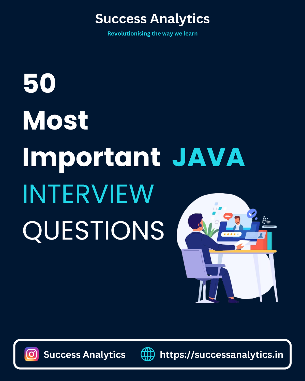 50 most important java interview questions - 50 Most Important JAVA INTERVIEW QUESTIONS Success ...