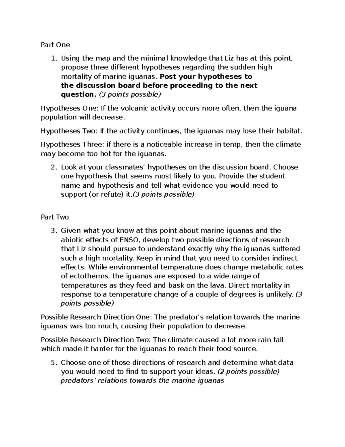 0301 seasons of change - This is an lab assignment from Marine science ...