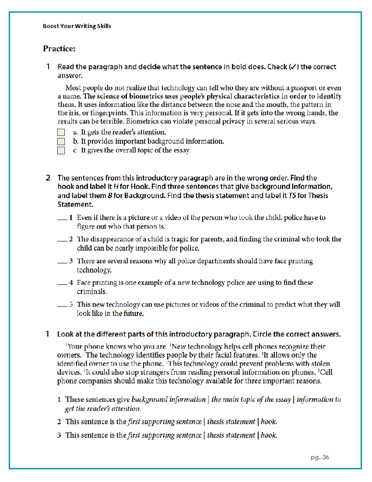 English Composition Semister 3-3 - Practice: The Skill Presentation ...