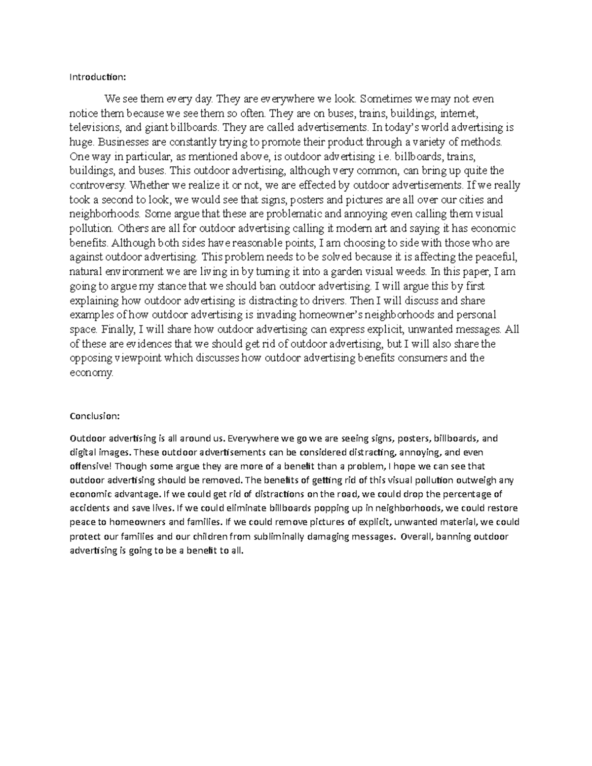 Introduction - intro to paper - Introduction: We see them every day ...