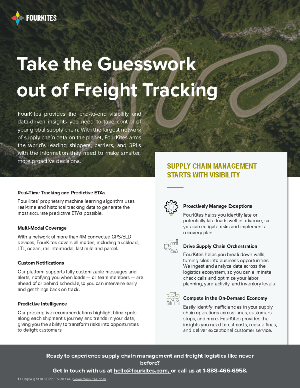 Four Kites Visibility Overview - FourKites provides the end-to-end ...