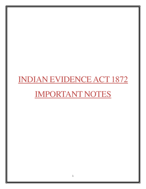 Sec.65B flow chart - Summary Law of Evidence - Studocu