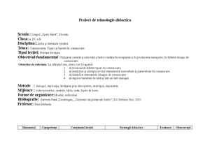 Schema orara CP - Copie - SCHEMA ORARĂ Clasa Pregătitoare An şcolar ...