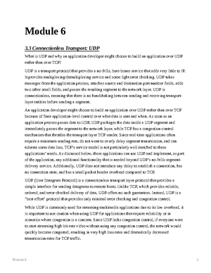 1.4 Delay loss and throughput in packet switched networks - Chapter 1 1 Chapter 1 Delay, Loss ...