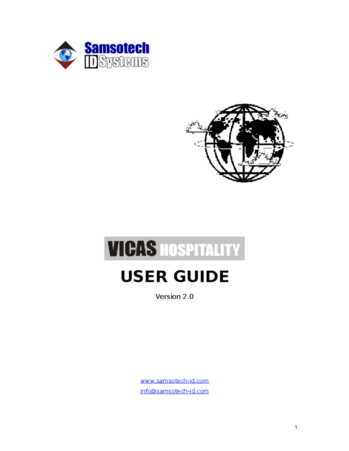 Vicas-H-User Guide 20 Oct - USER GUIDE Version 2. samsotech-id info ...