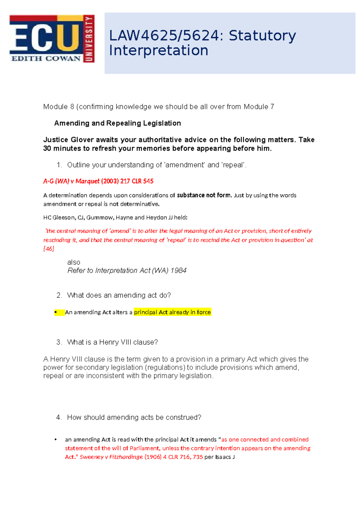 20220913 - Tutorial Exercise 7 - Amendments and Repeals - Module 8 ...