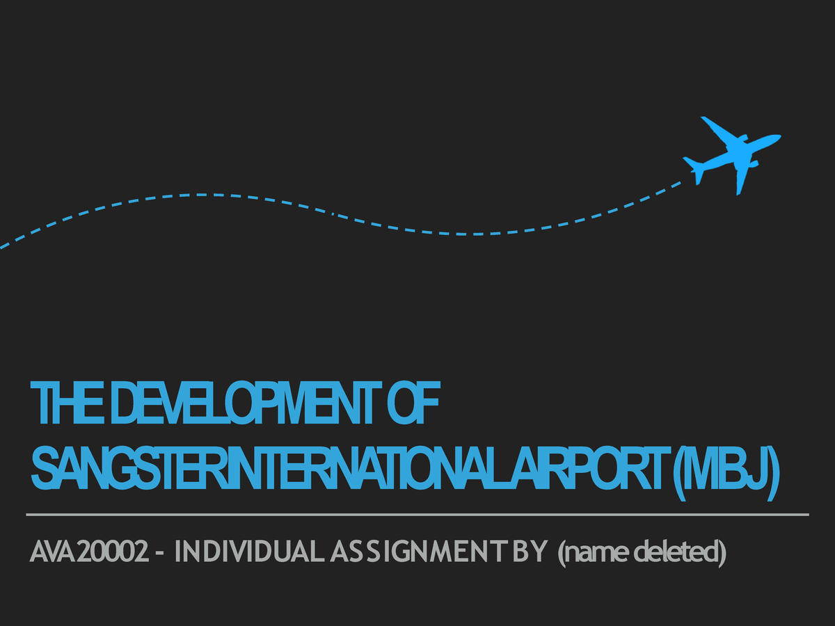 Ava30004 example of past assignment - THEDEVELOPMENTOF ...