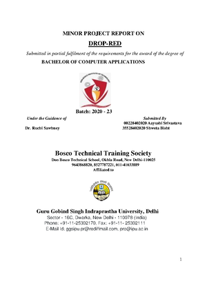 BCA - BCA205 - IPU - Studocu