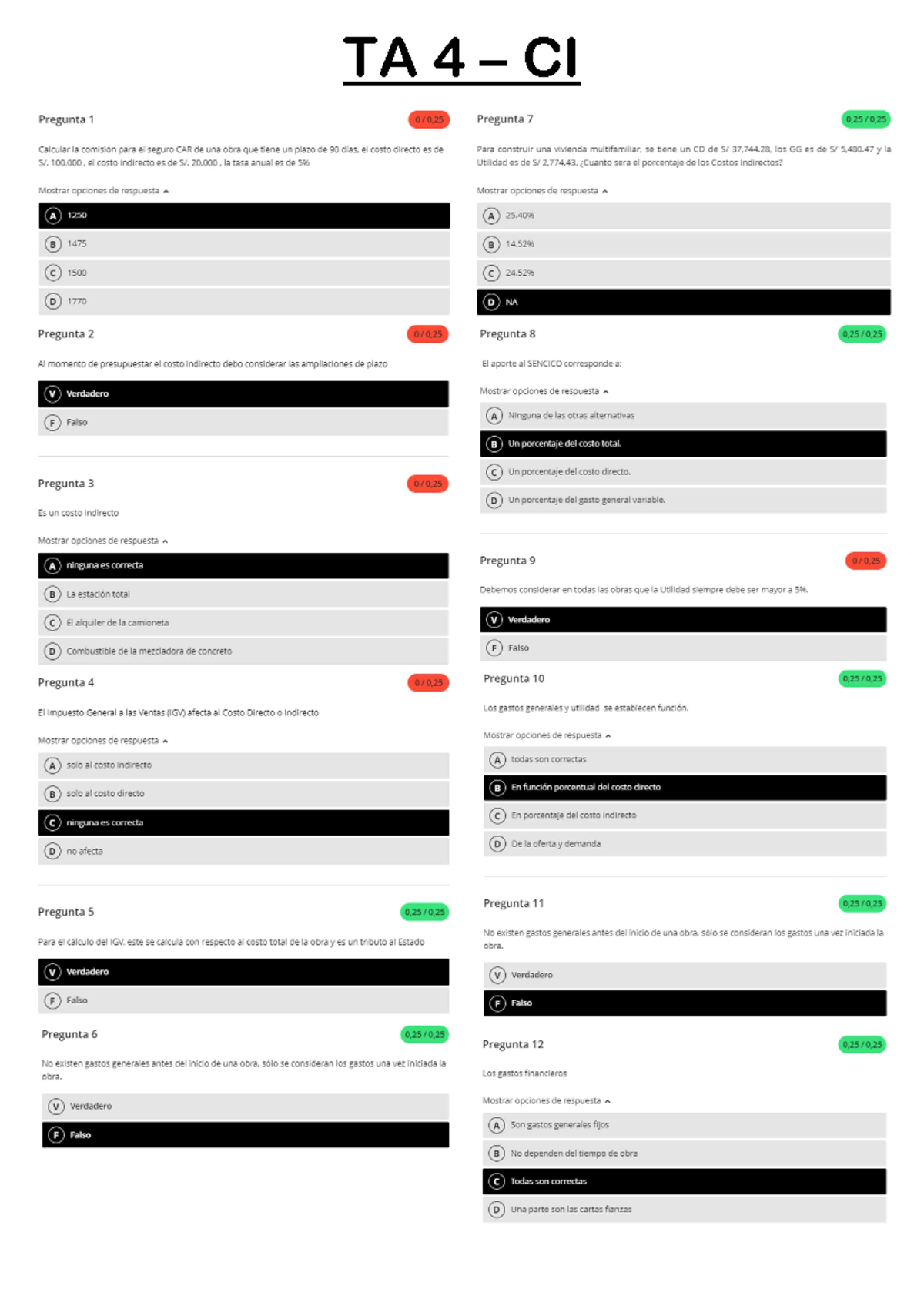 TA-4 - TA-4TA-4TA-4TA-4TA-4TA-4TA-4TA-4 - TA 4 CI Pregunta 1 Pregunta 7 ...
