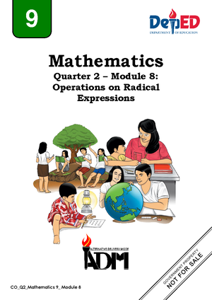 Math 9 Q2 Mod5 - Math 9 Quarter 2 - 9 Mathematics Quarter 2 – Module 5 ...