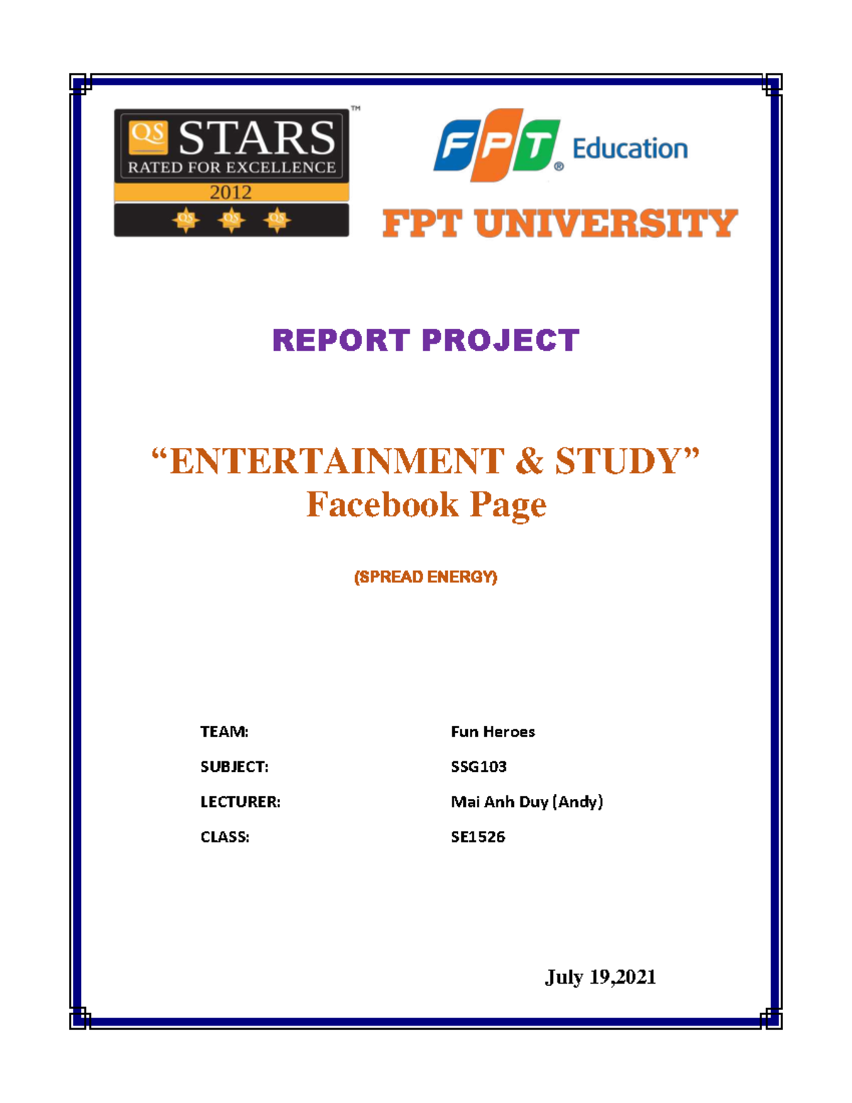 Proposal SSG103 - ầlsfna.sn.mánc,na,mxcn,mzxc - REPORT PROJECT ...