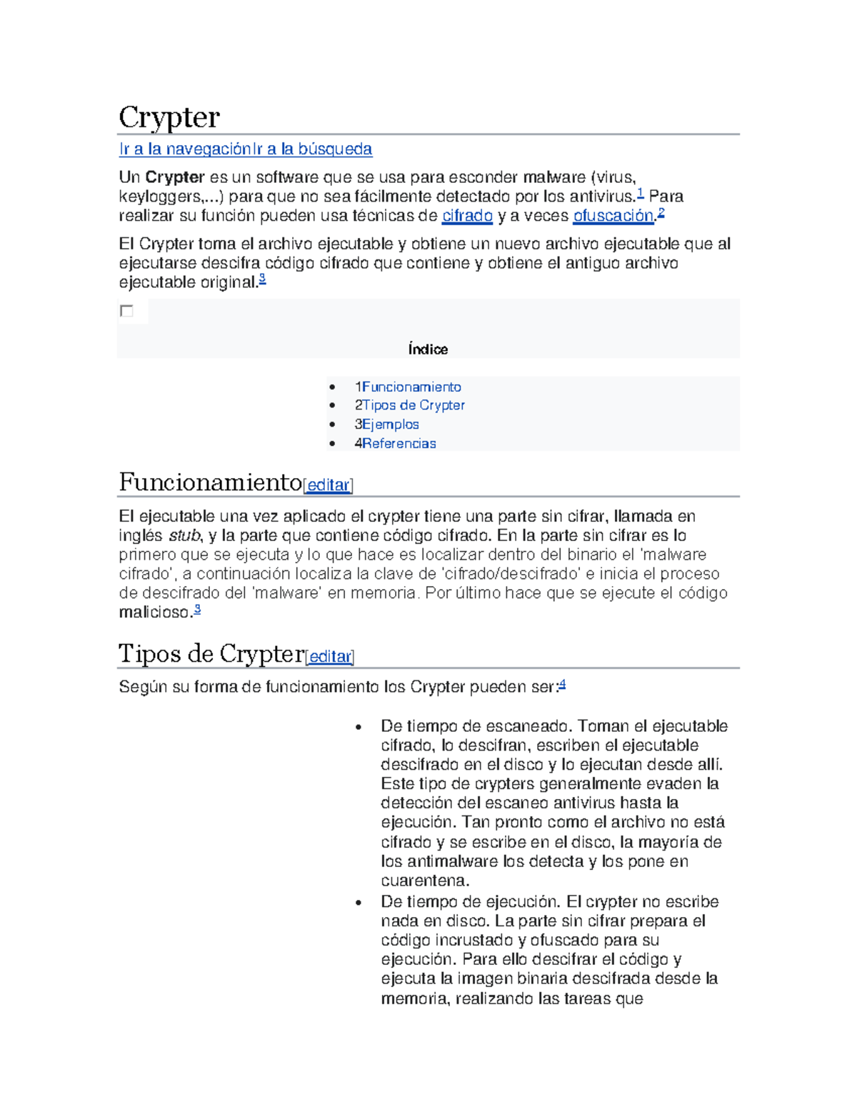 Crypter - MUY BUENO - Crypter Ir a la navegaciónIr a la búsqueda Un ...