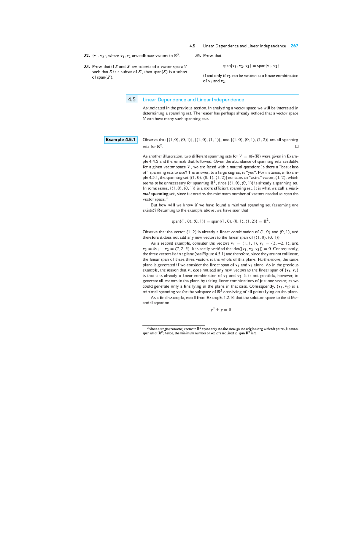 Linear combination dependence and independce 1 - 4 Linear Dependence ...