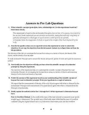 Phys 1011 Lab manual - EXPERIMENTS IN GENERAL PHYSICS PHYS 1011 E V 6 ...