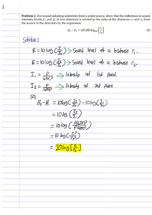 Physics 1B Midterm 1 Solutions - Studocu