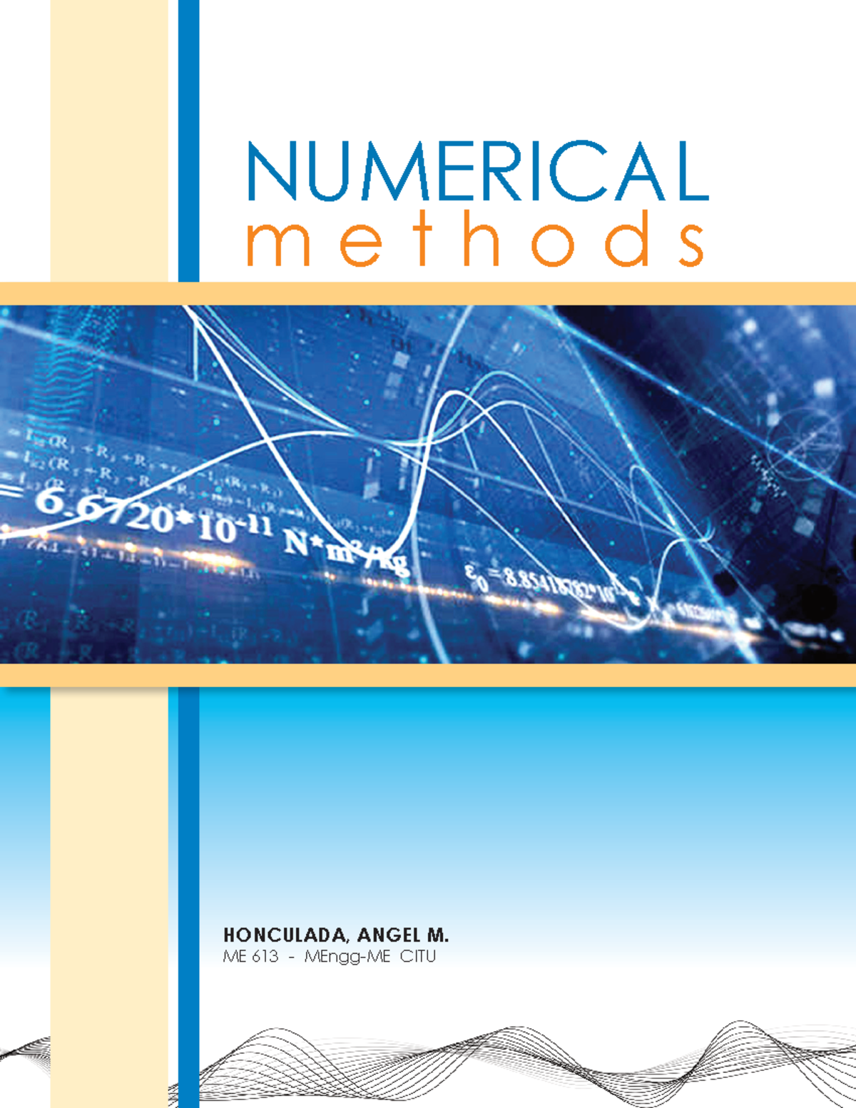 Numerical- Methods- Compilation-Honculada Angel - NUMERICAL m e t h o d ...