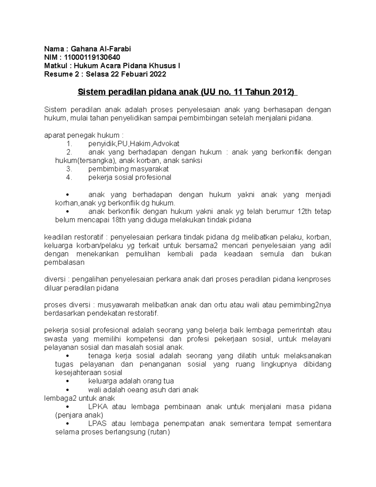 Gahana Al-Farabi 11000119130640 Tugas 2 Hapid - Nama : Gahana Al-Farabi NIM : 11000119130640 ...