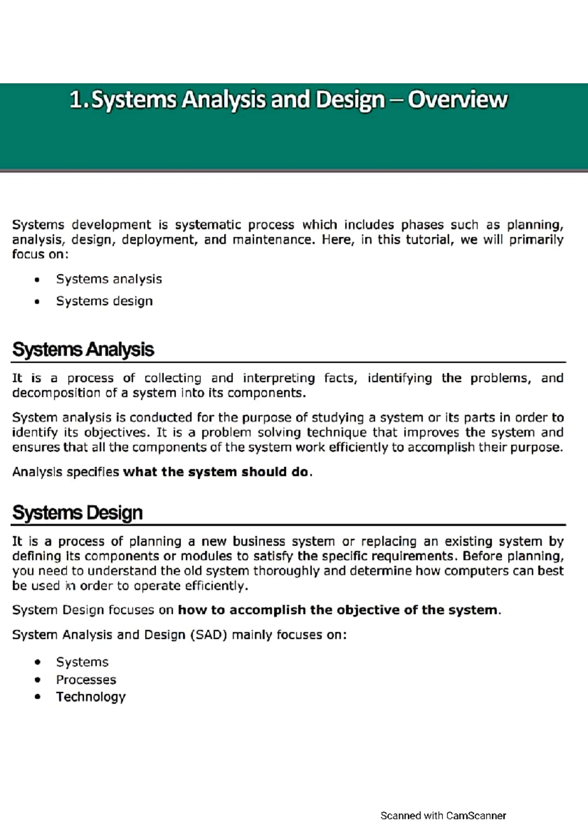Mod 4 MIS - management information system - Masters in business ...