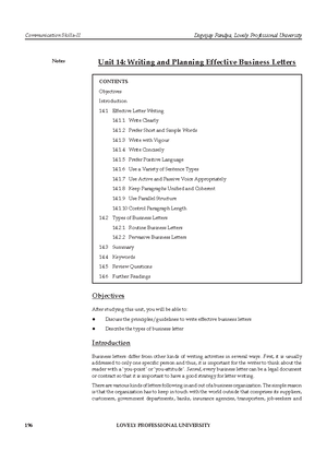 Bcom first year Communication Skills chapter 2 - Communication Skills-I ...