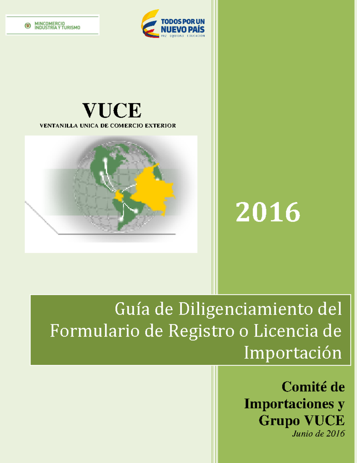 Vuce ventanilla unica de comercio exterior - VUCE VENTANILLA UNICA DE ...